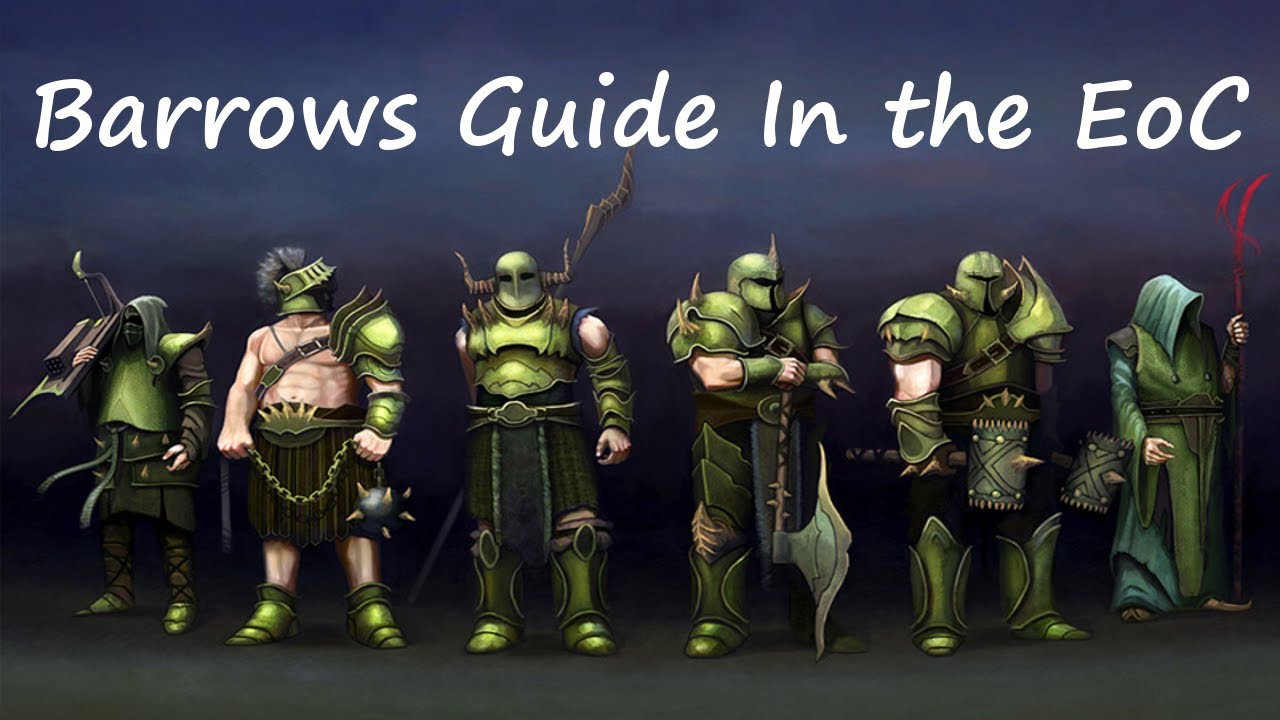Runescape Barrows Guide After the EoC! (Live Commentary) - YouTube