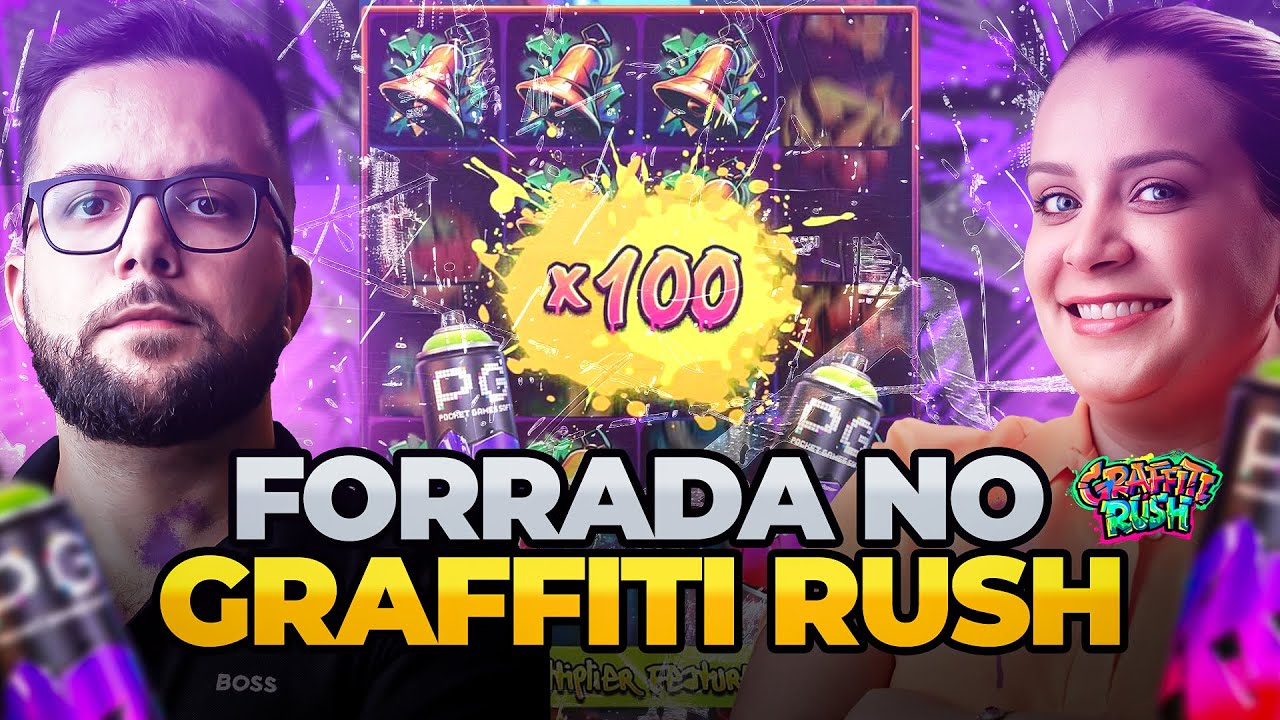 JOGUEI O NOVO SLOT *GRAFFITI RUSH* DA PG!!!! VEJA COMO FORRAR NO JOGO ...