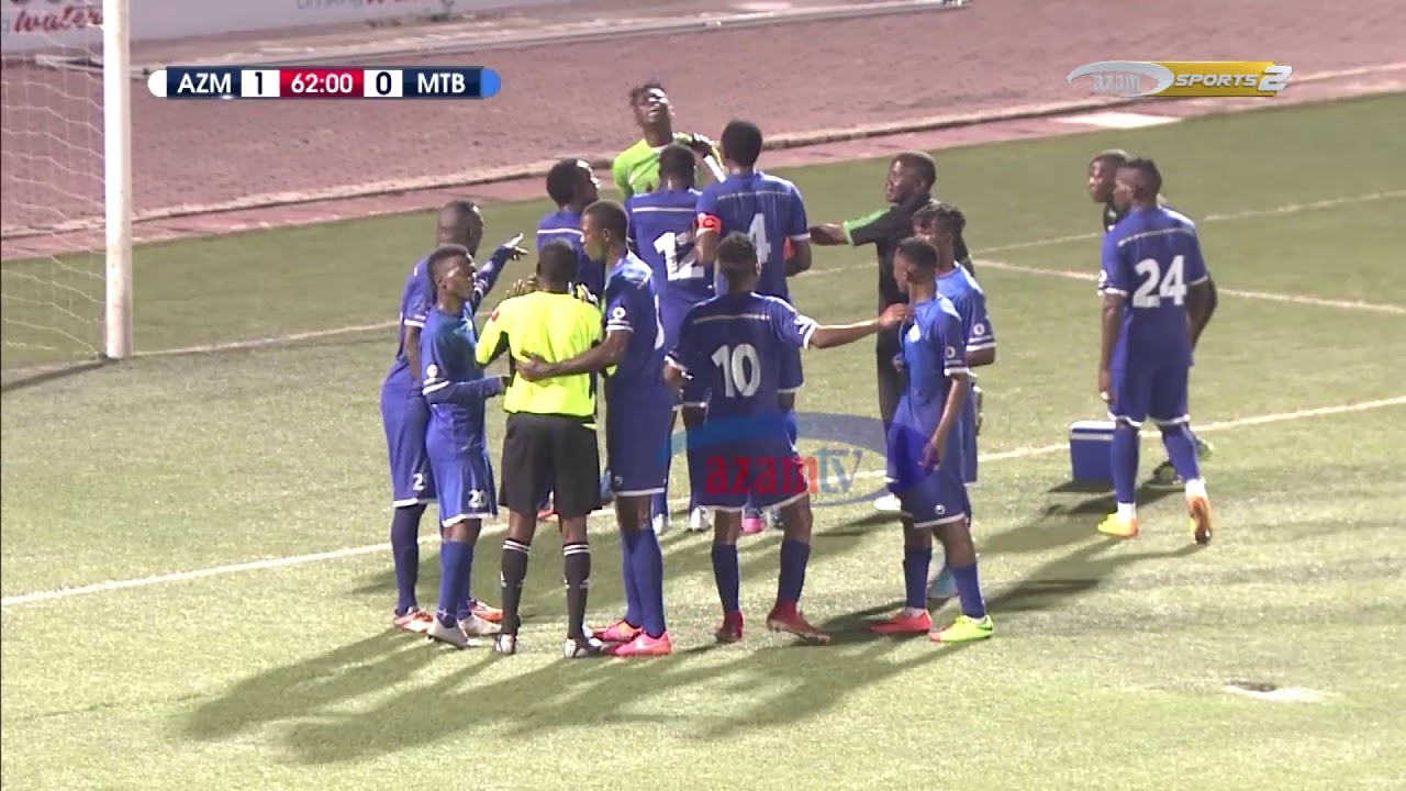 Azam TV - FULL HIGHLIGHTS: AZAM 1-1 MTIBWA (27/11/2017) - YouTube