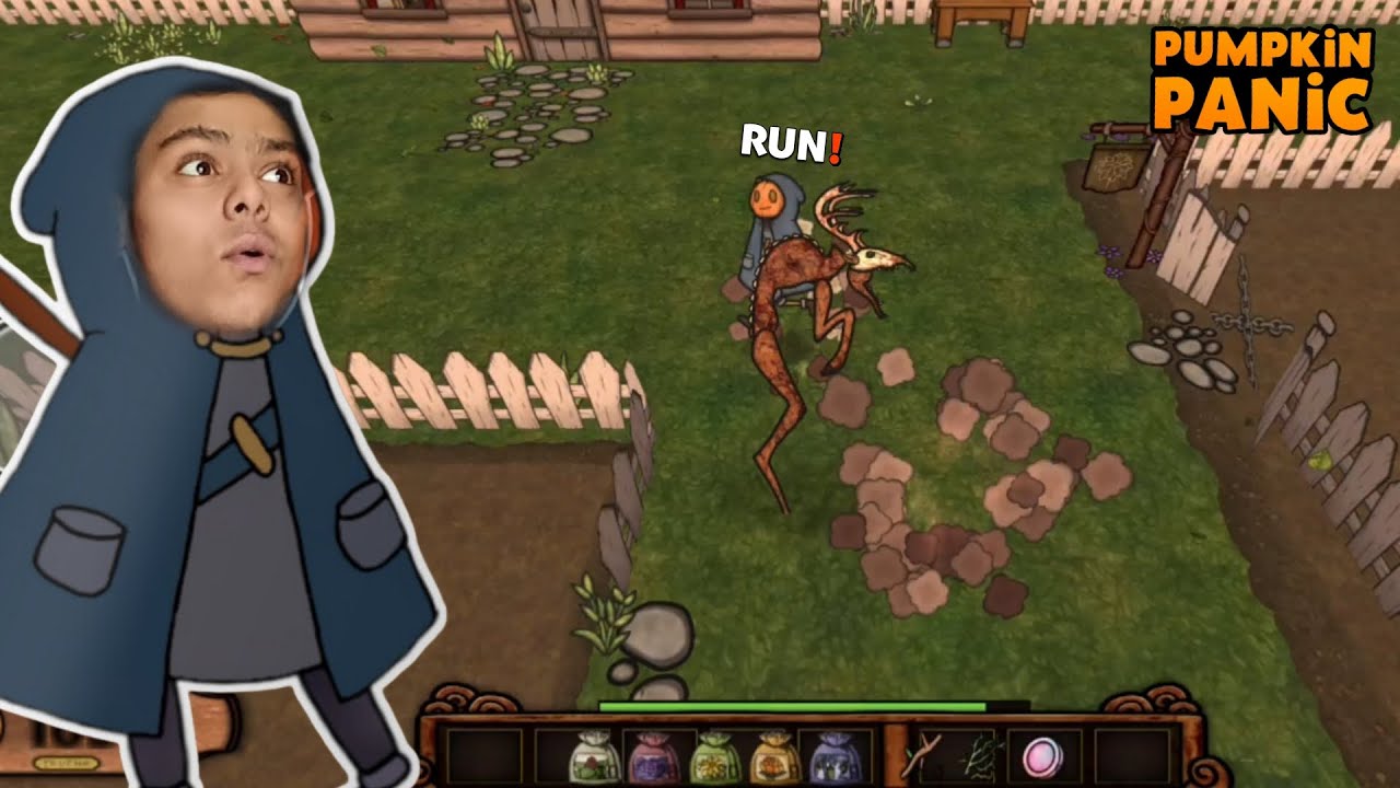 Surviving This Scary 2D Horror Game - YouTube