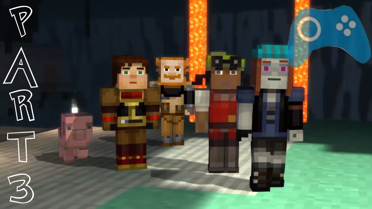Minecraft Story Mode Episode 4 A Block And A Hard Place Walkthrough ...