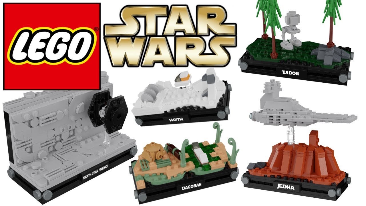 LEGO Star Wars Micro Scenes MOC Montage [HD] - YouTube