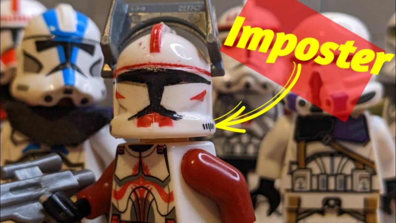 What happens when a FAKE LEGO clone sneaks in with the regs? (Lego Star ...