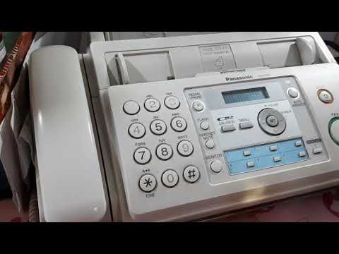 How to use Fax Machine