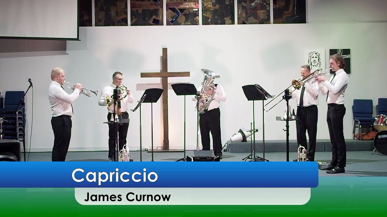 Capriccio for Brass Quintet by James Curnow - YouTube