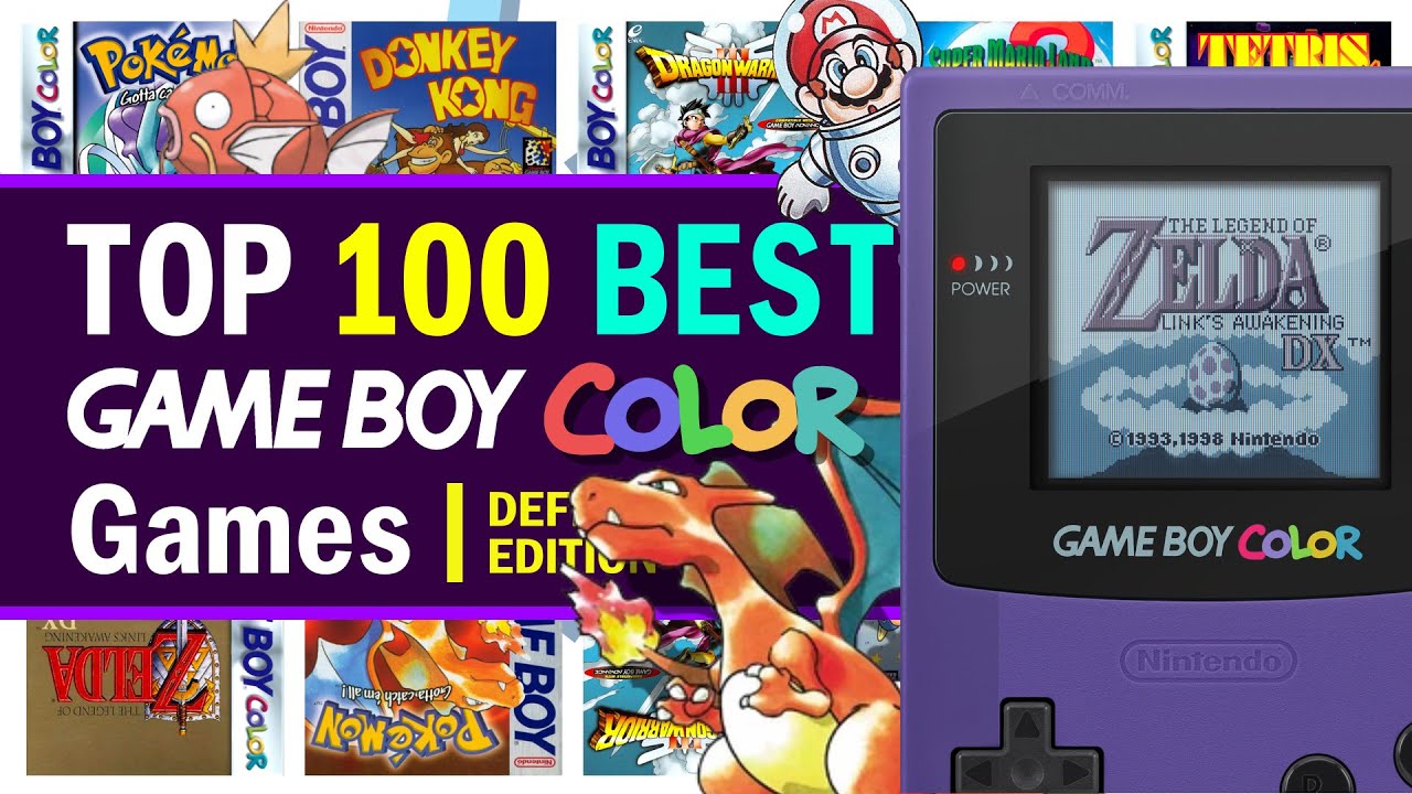 Top 100 Best Game Boy Color Games | Definitive Edition - YouTube