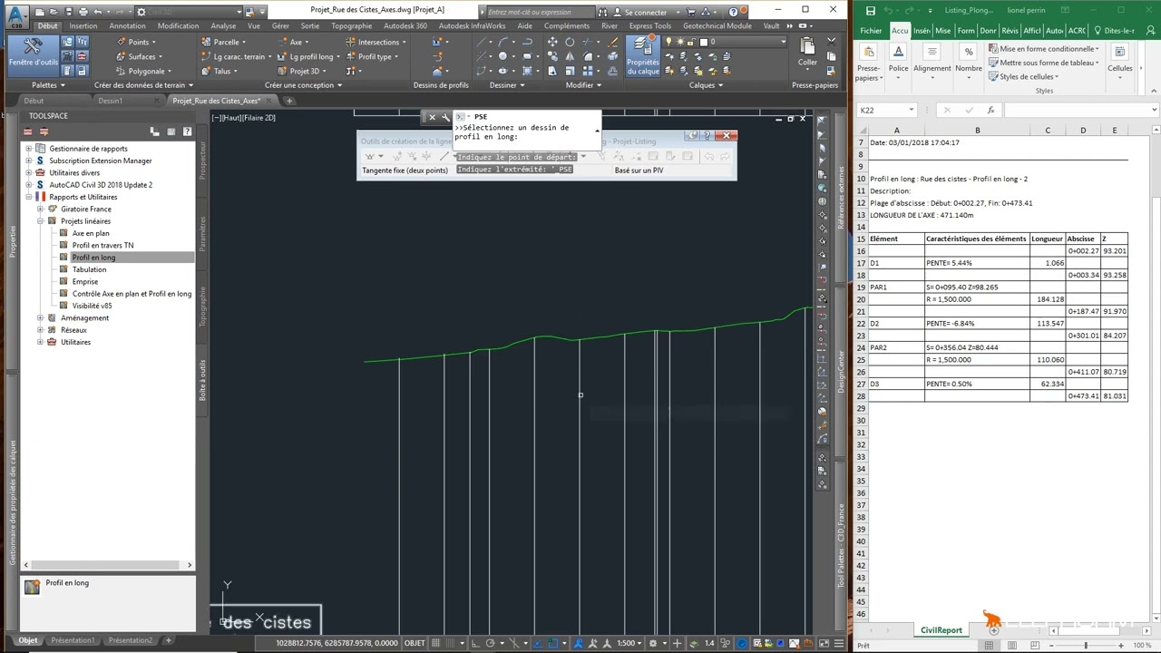 4-Le profil en long 12 Ligne De Profil En Long Exercice Creation Par ...