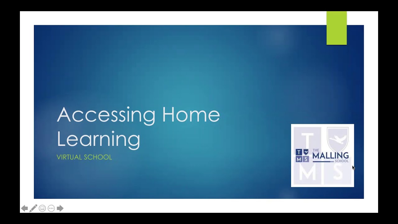 The Malling School - How to access Teams & Virtual School - YouTube