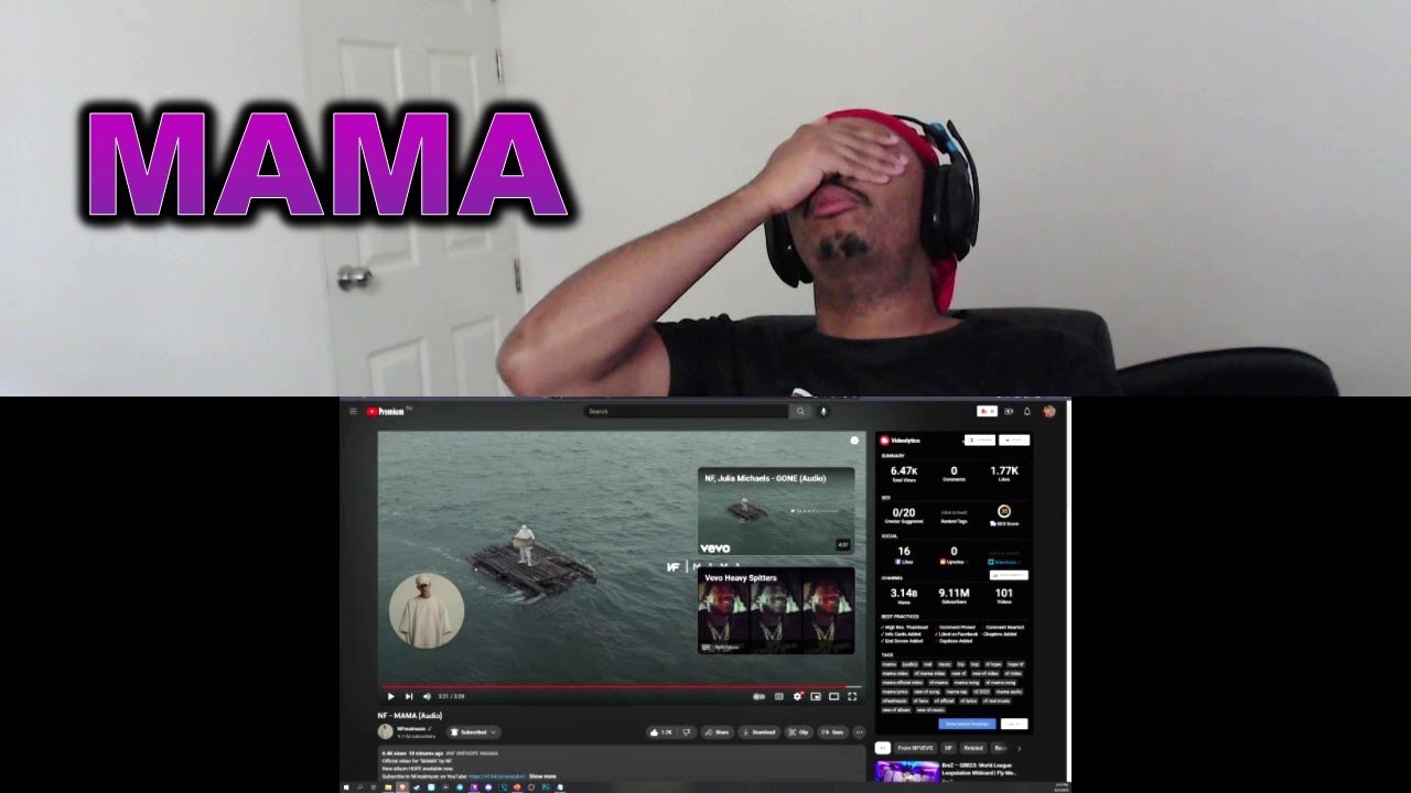 I Cried | NF MAMA Reaction - YouTube