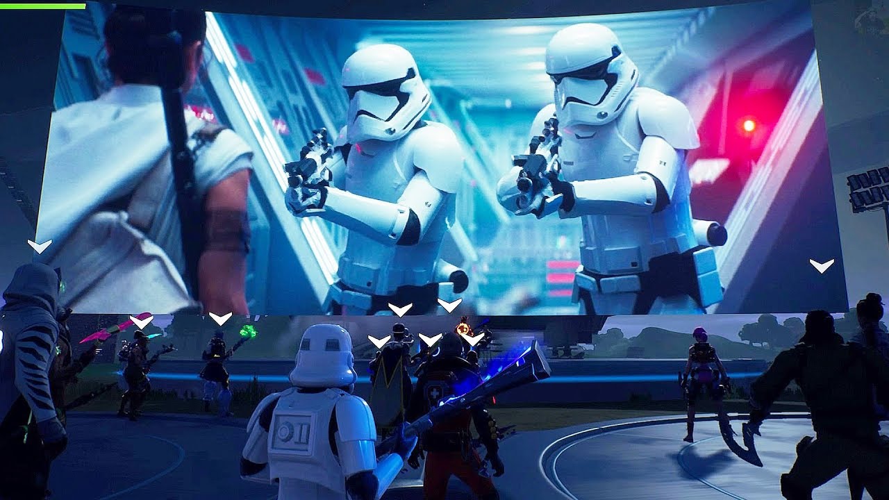The Star Wars Fortnite Event was INSANE!! - YouTube