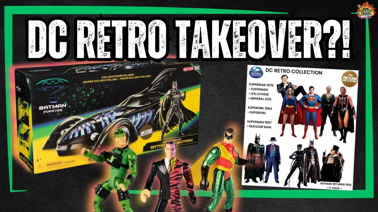 Spin Master DC Retro Batman & Looking Ahead to 2025! - YouTube