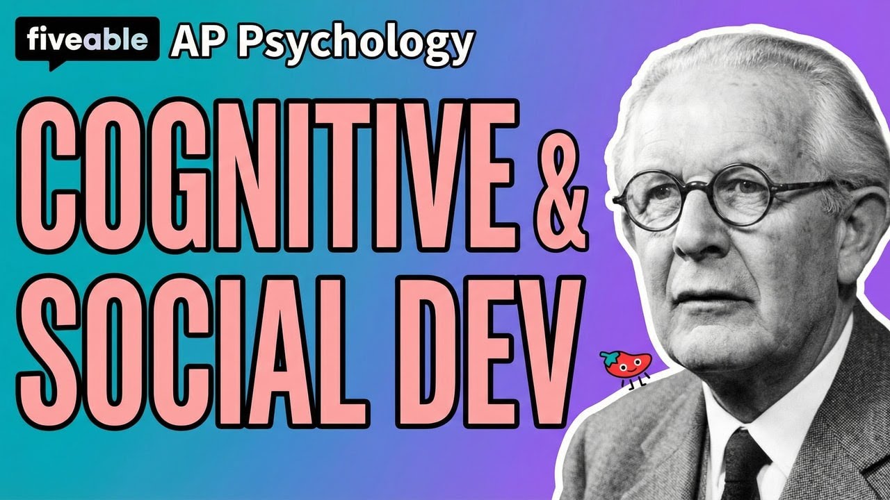 AP Psychology - Unit 6: Cognitive & Social Development | Fiveable Cram ...