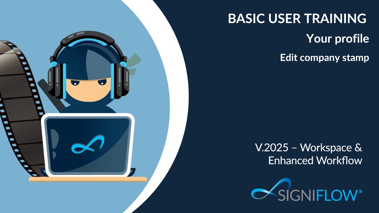 How to Edit Your Company Stamp in SigniFlow | Quick Guide - YouTube