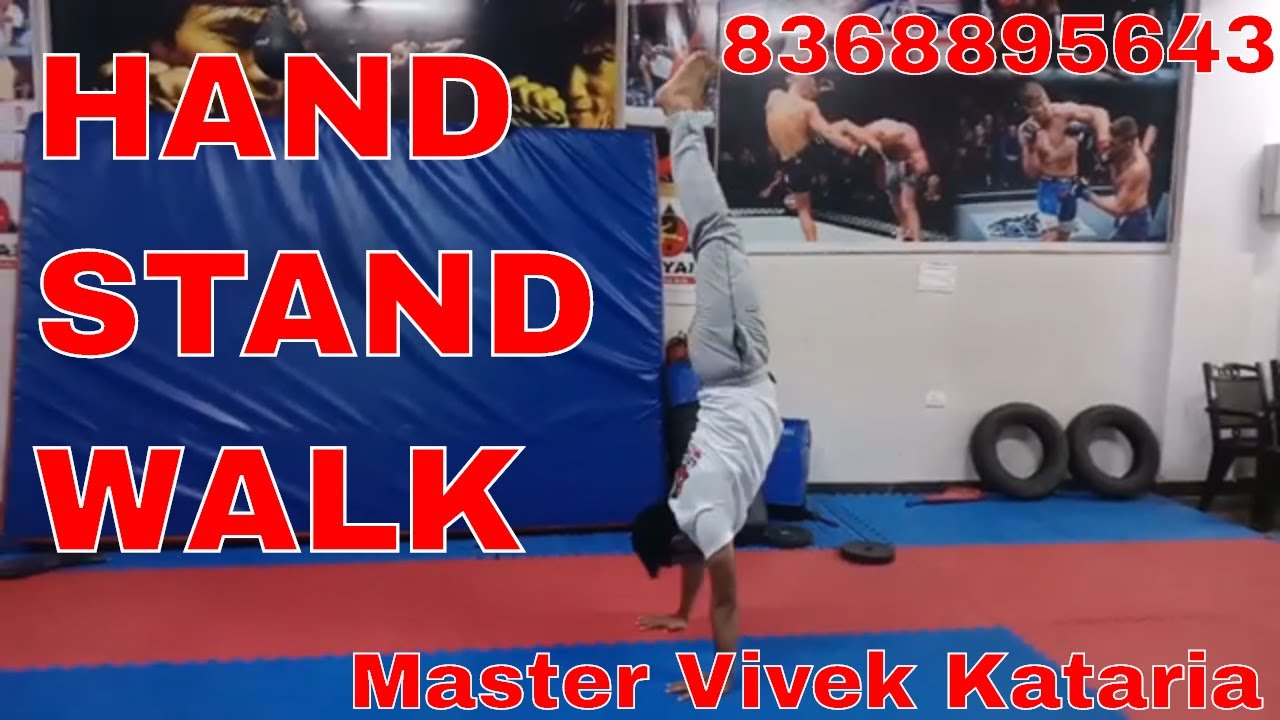 How to do Hand stand in Hindi ! Hand walk Training Najafgarh Delhi ...