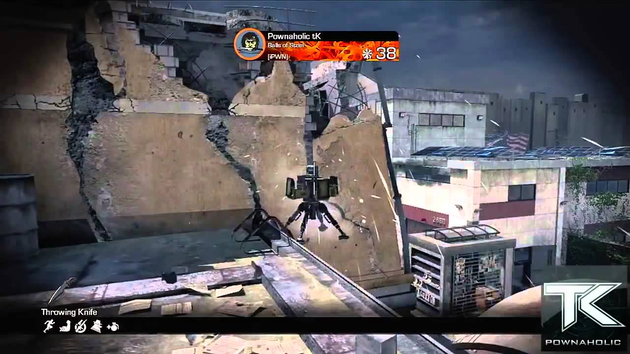 Epic COD GHOSTS Throwing Knife Killcam!!! - YouTube