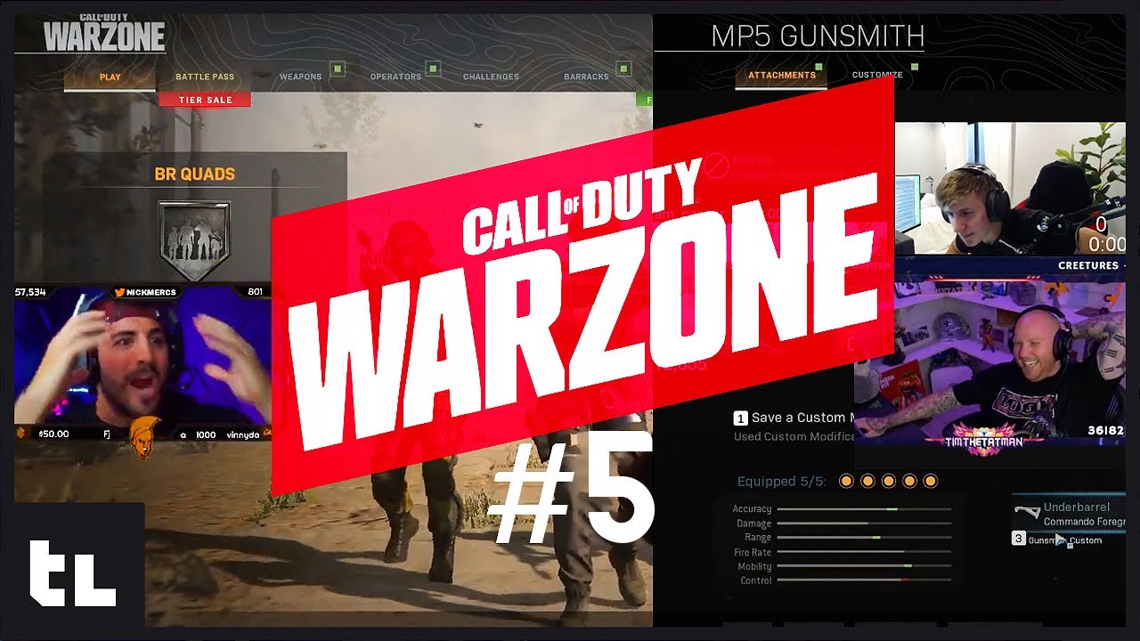 Awesome CALL OF DUTY MODERN WARFARE Moments! TimTheTatman Courage goes ...