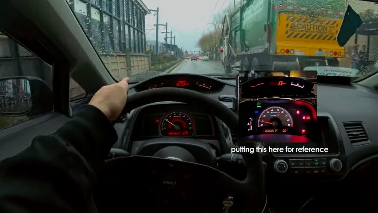 Driving My 8th Gen Civic Si | POV 2: FD2 Cluster Incoming? - YouTube