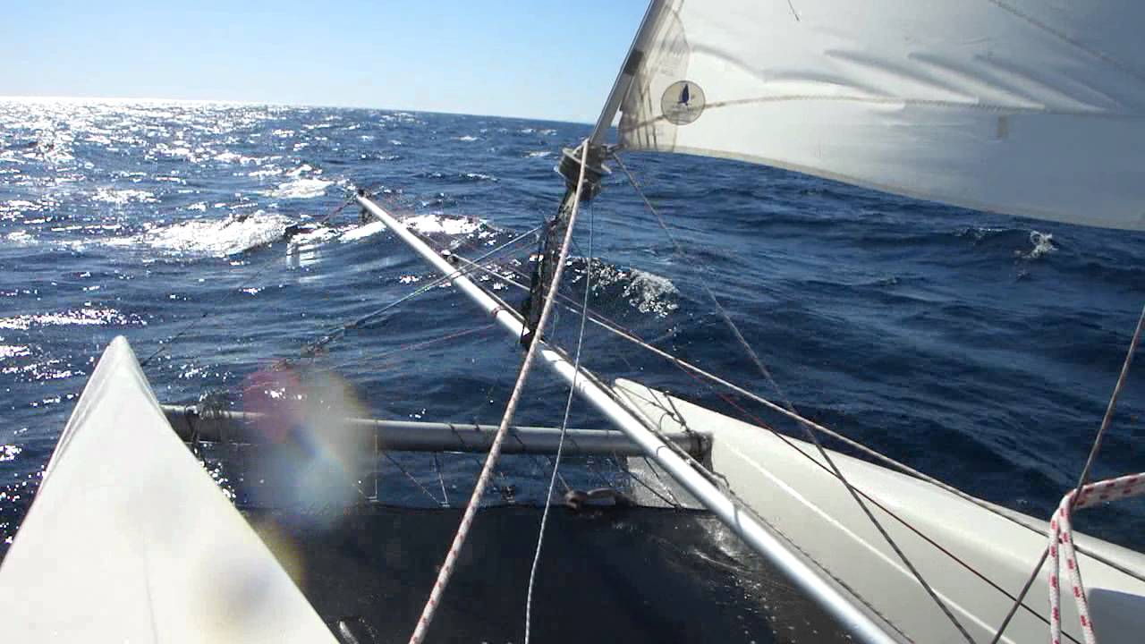 Windrush 600 Sailing (1) - YouTube