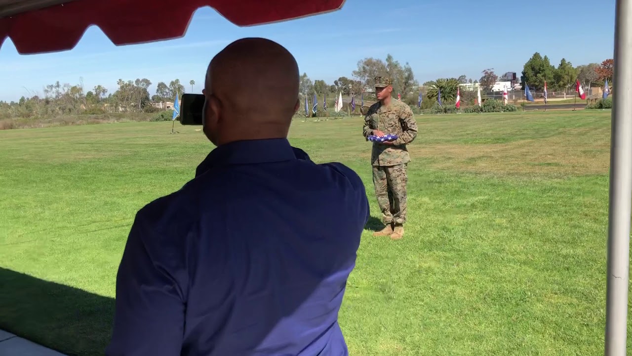 CWO Issac L. Lawrence retirement USMC the Watch delivered by MGySgt ...