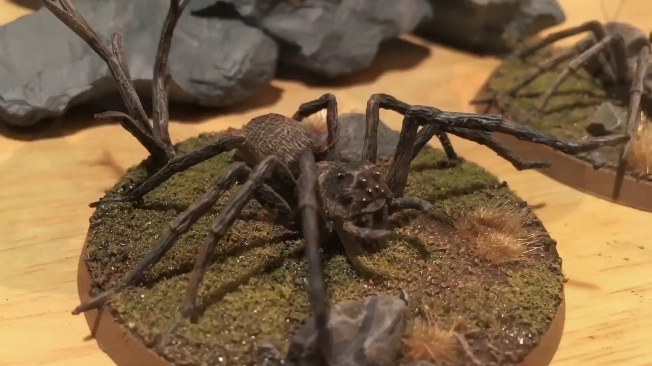 Showcase: Legolas and Mirkwood spiders (The Hobbit SBG) - YouTube