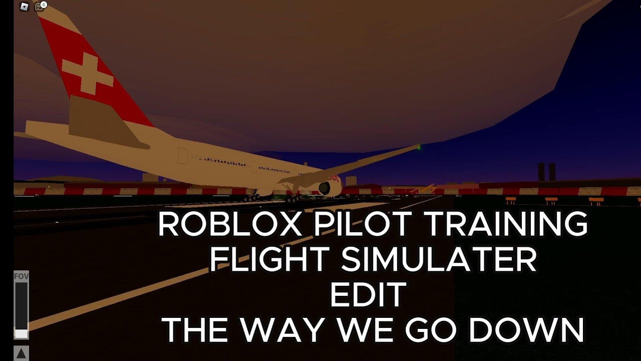 ROBLOX PILOT TRAINING FLIGHT SIMULATER EDIT - YouTube