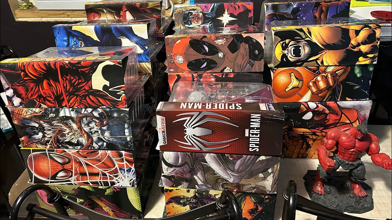 Huge Marvel Select Collection Showcase. #marvelselect #diamondselect ...