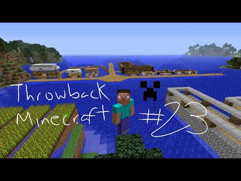Seven Shops in the Sea - Throwback Minecraft #23 - YouTube