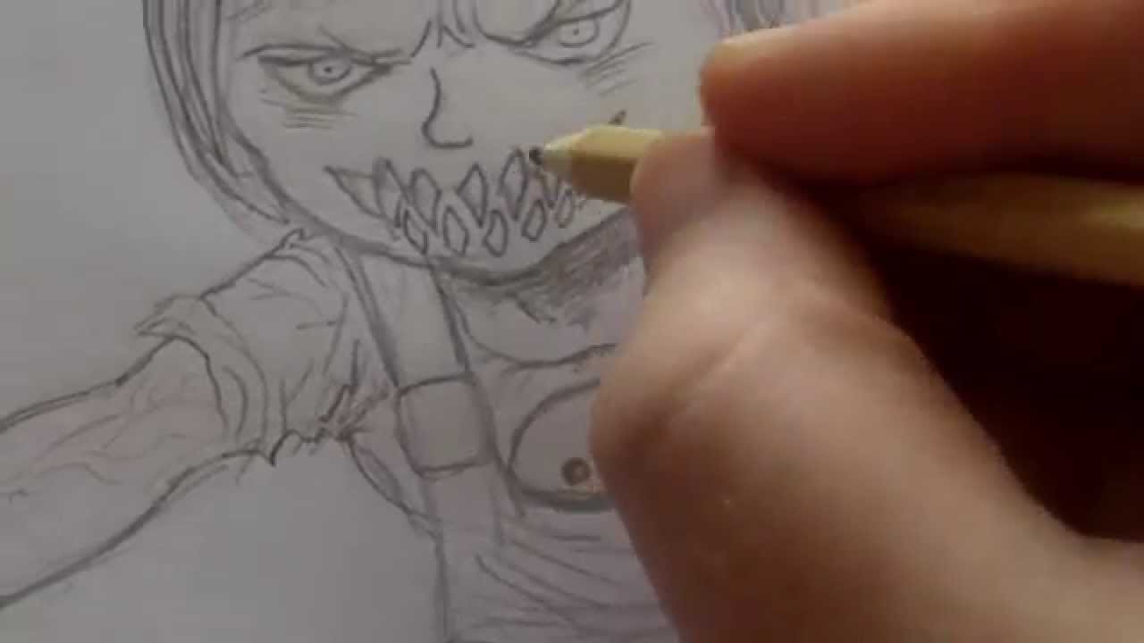 Drawing A Devils Child Concept In Pencil - YouTube