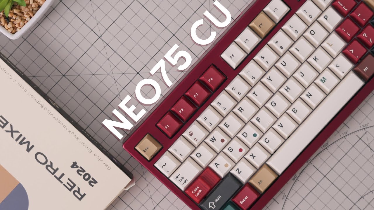 Neo75 Cu - Bàn phím cơ sử dụng đồng nguyên khối, nâng cấp đáng giá ...