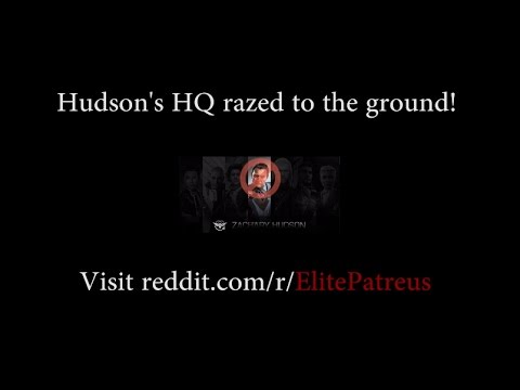 Hudson's HQ razed to the ground! - YouTube