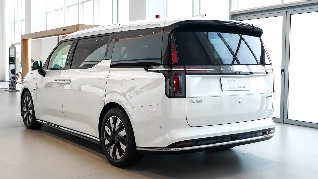 New Volvo EM90 2025 - First Fully Electric Luxury Minivan Interior ...