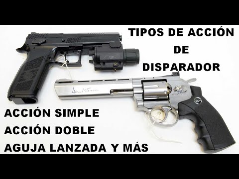 PISTOLAS DE ACCIÓN SIMPLE, ACCIÓN DOBLE, AGUJA LANZADA Y MAS. Conceptos ...