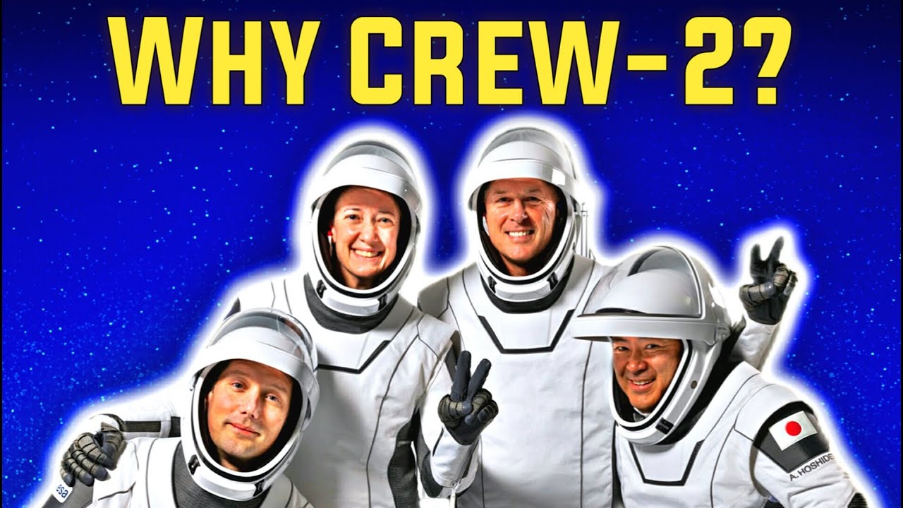 Crew-2 Launch: Why Spacex Is Sending 4 Astronauts To ISS? - YouTube