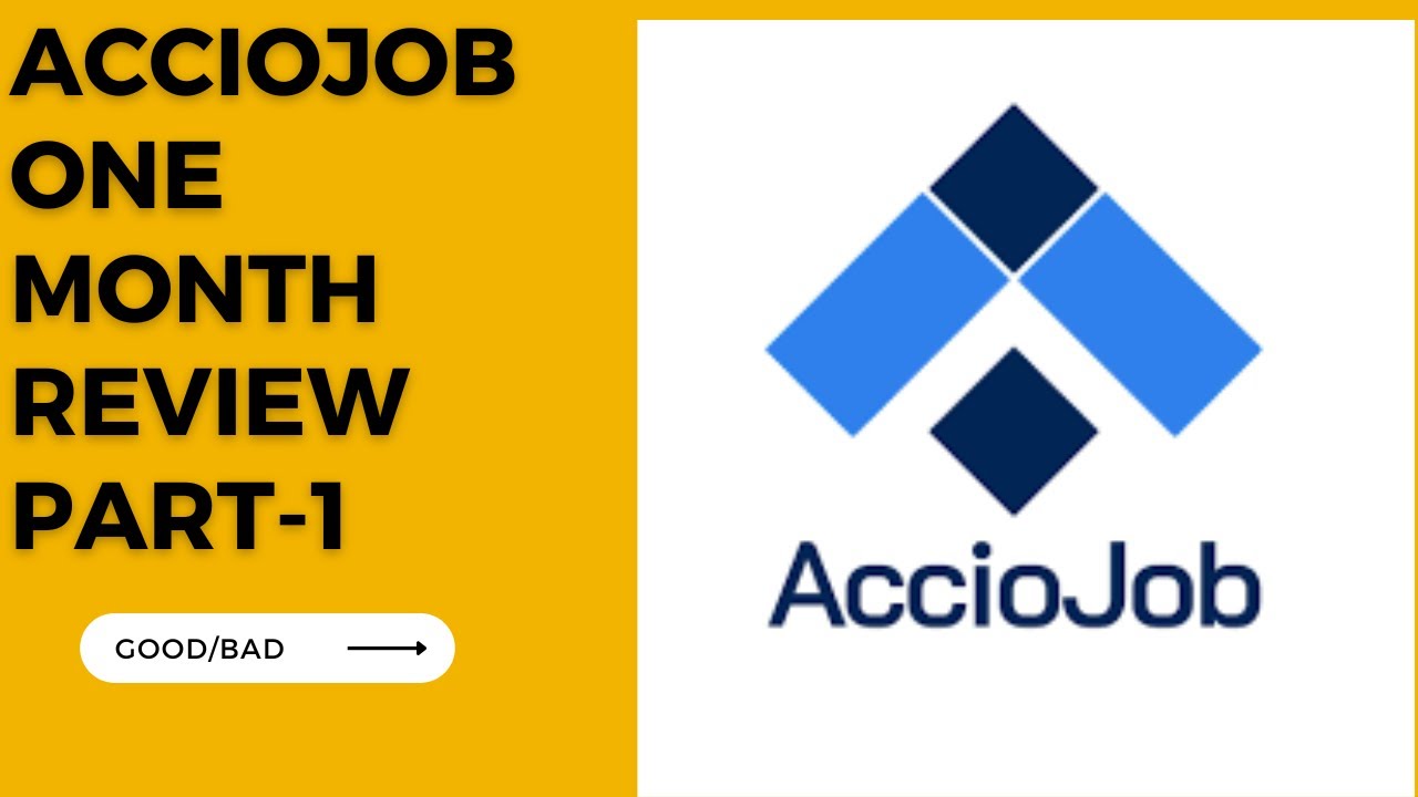 One Month Review Acciojob Part 1 Acciojob Payafterplacement Coding Youtube