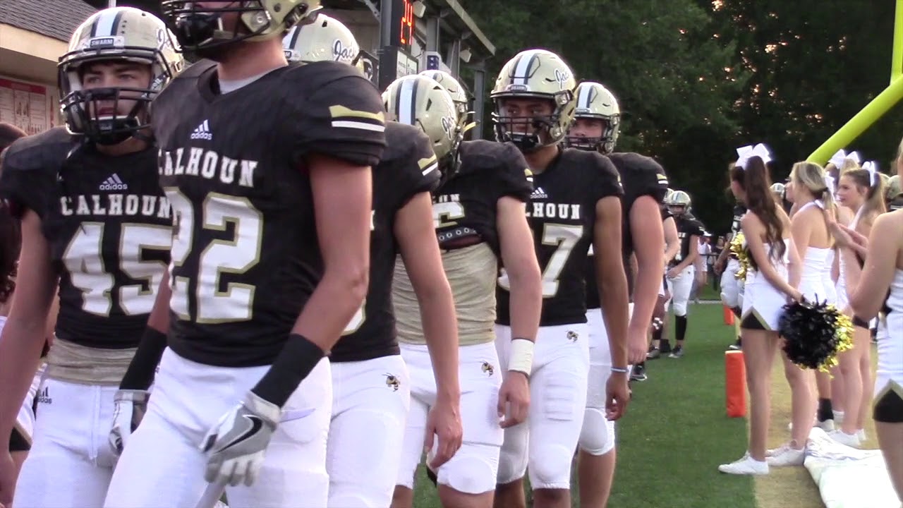 "Way Down We Go" Calhoun High Football Hype - YouTube