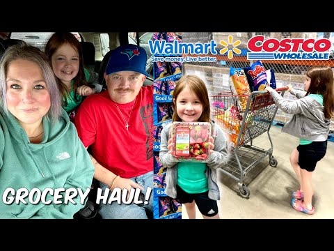 Grocery Haul! Costco & Walmart Canada! Buying ALL Her Favourites! Picky ...
