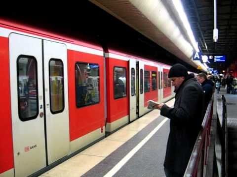 DBAG Class 423 EMU in Munich commuter train service (S-Bahn) - YouTube