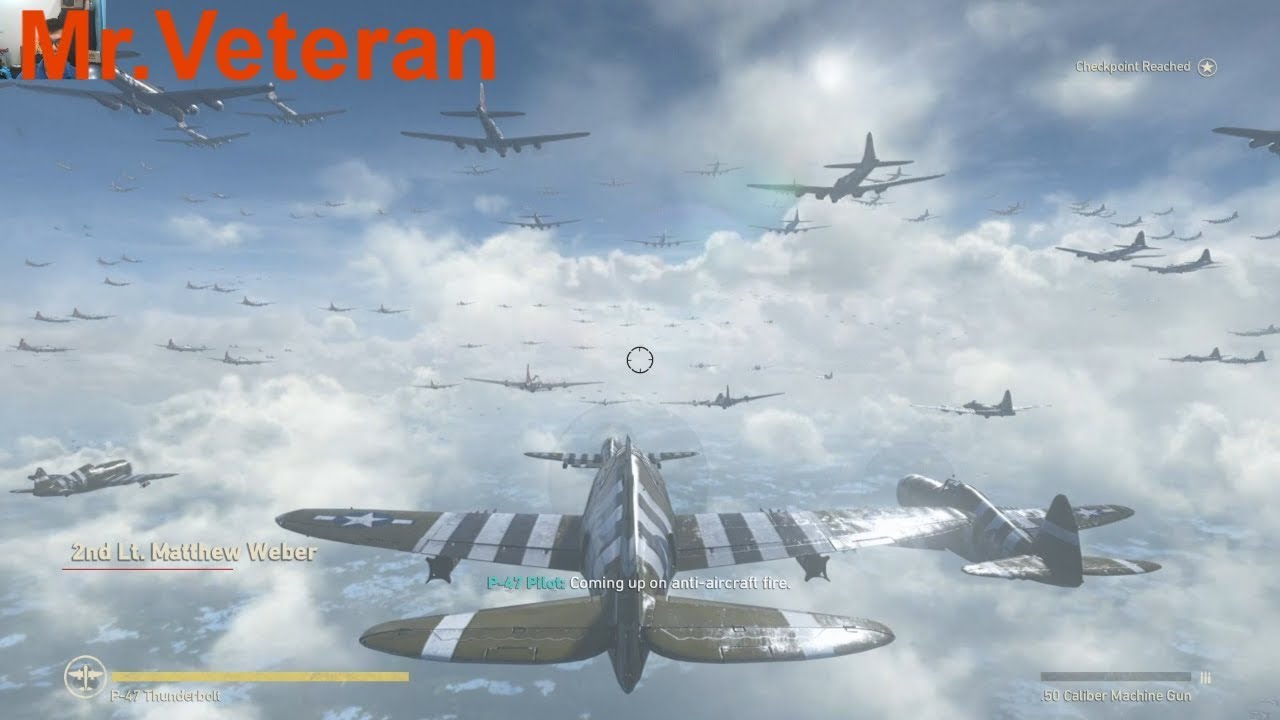 Call of Duty: WW2 | P-47 thunderbolt, Tank, AA Gun, Jeep in Game ...