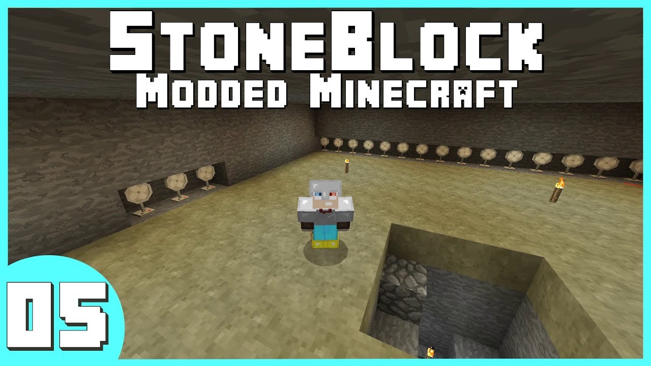StoneBlock #5 - Mob Farm & Applied Energistics (Modded Minecraft 1.12.2 ...