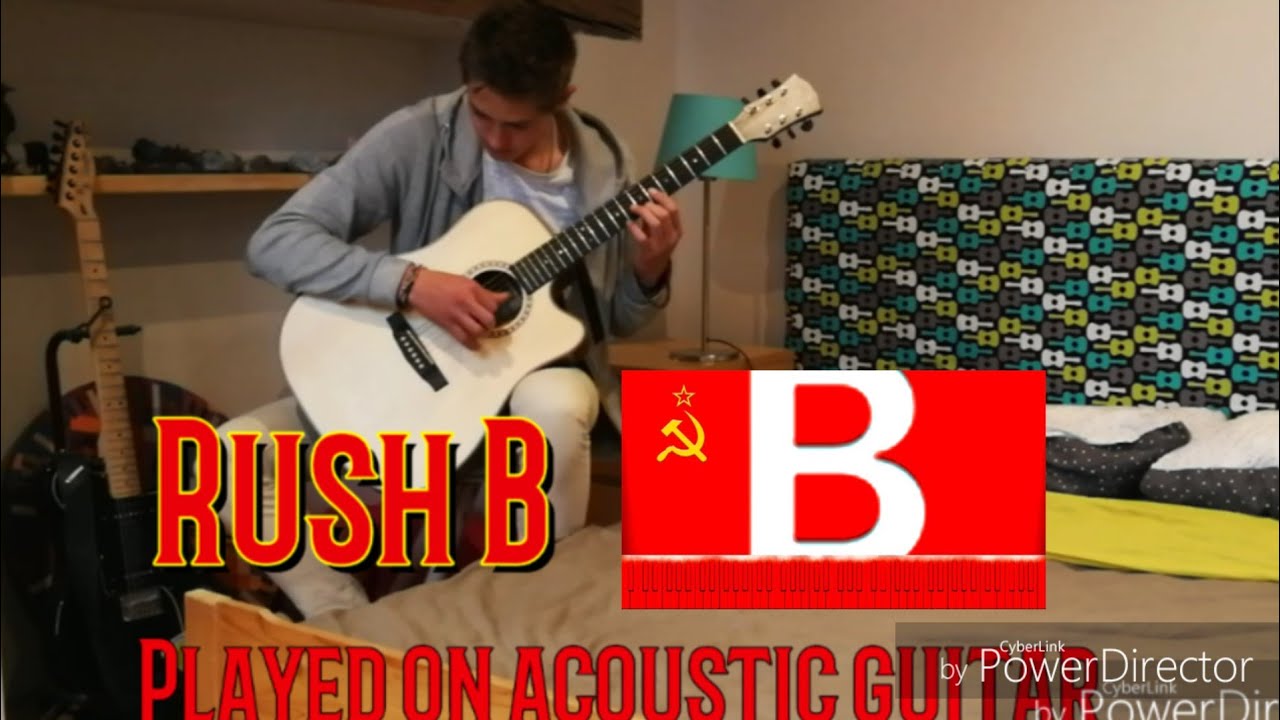 Rush B - played on an acoustic guitar - YouTube
