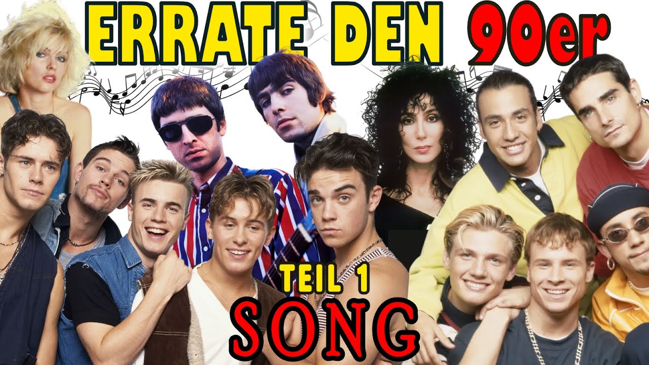 90er Musik Quiz Errate Den Song 1 Von 3 YouTube