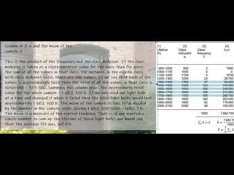 fixi and the mean of the sample - YouTube