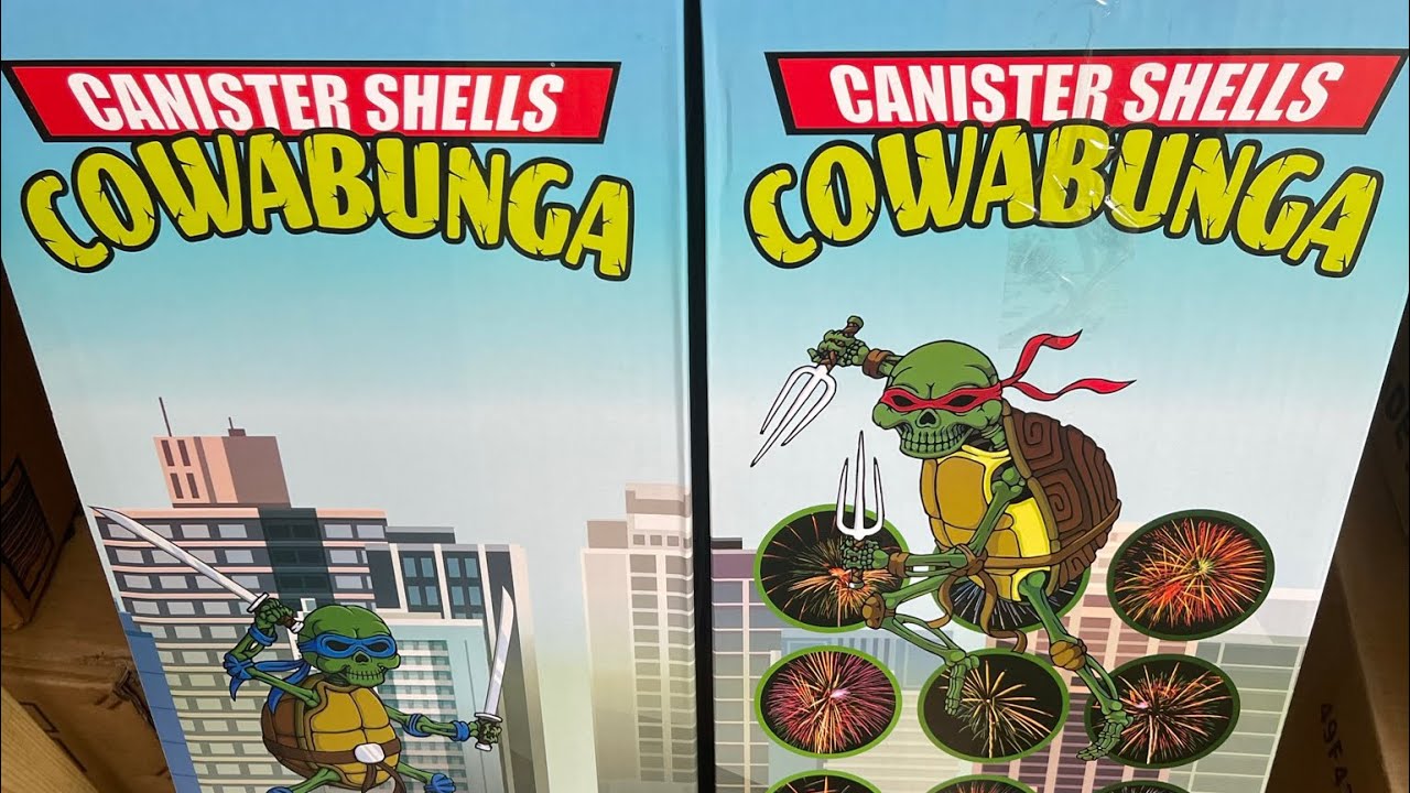 Cowabunga 4” Canister Shells! 🔥👍 - YouTube