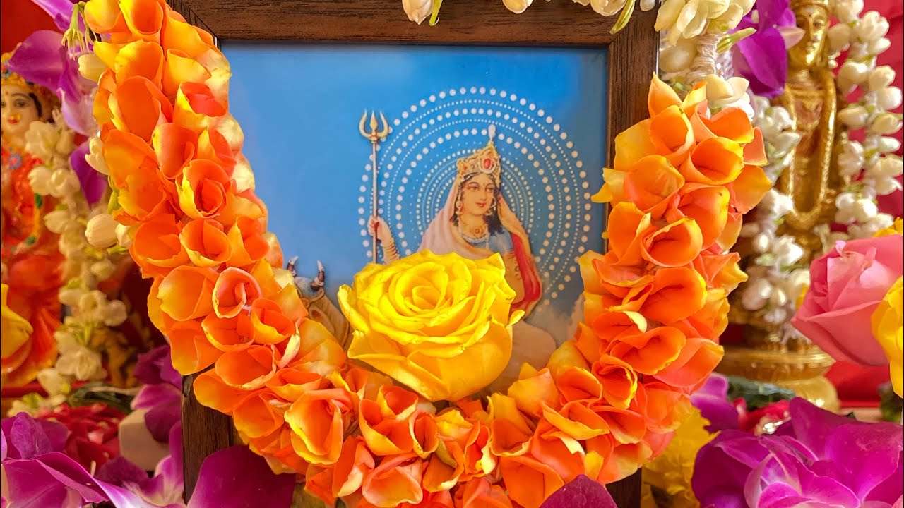 My Navratri Pooja 🌺 🌸 altar - YouTube