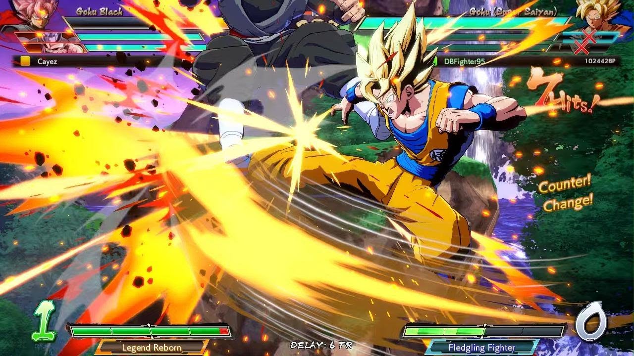 DBFZ online win 9 - YouTube