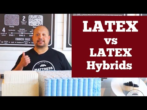 Latex Mattresses Vs Latex Hybrid Mattresses