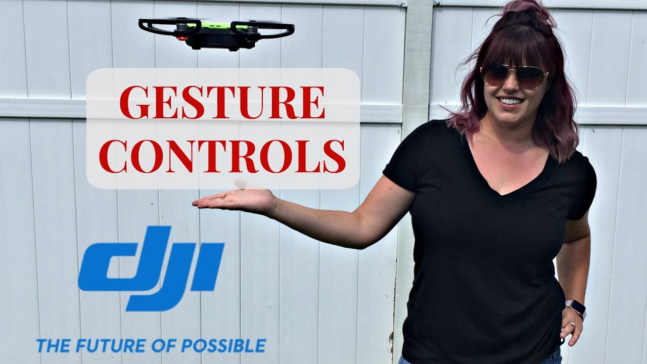 DJI Spark- Gesture Control Demonstration, Simple and Easy - YouTube