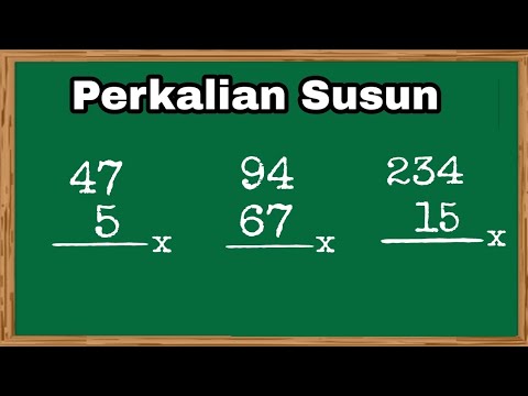 Tips Mudah Perkalian Susun Puluhan Semua Angka | Tips Matematika - YouTube