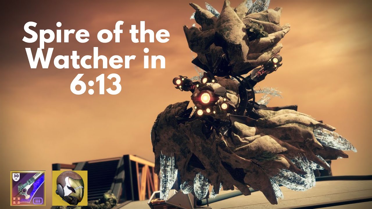 Destiny 2 Spire of the Watcher Speedrun [6:13] - YouTube