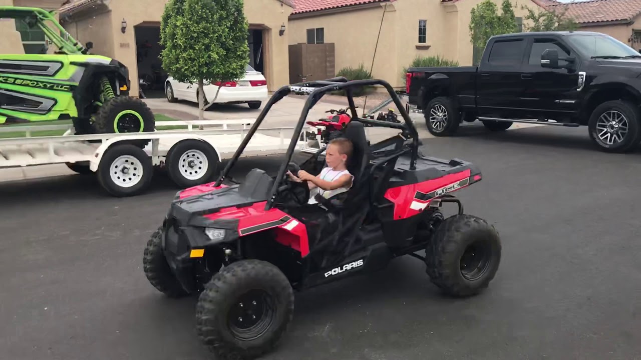 The Check boys in their Polaris rzr 170, Polaris rzr 150, Polaris rzr ...